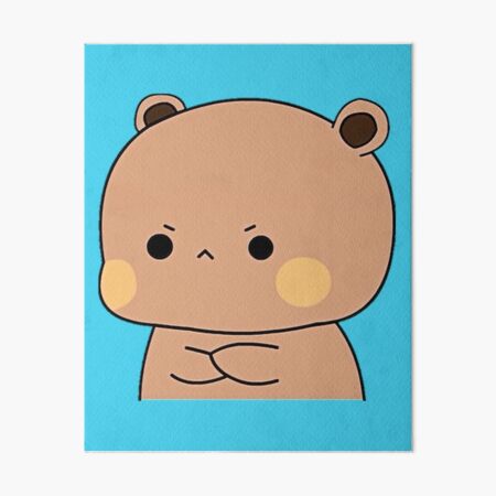 "Dudu Is Angry With Bubu Dudu Sad " Art Board Print by BlingDotss ...