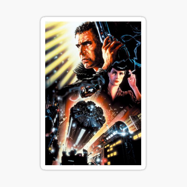 "blade runner#3" Sticker by MicNovo | Redbubble