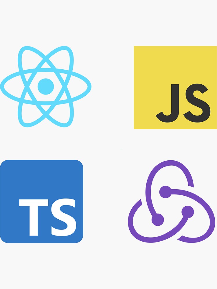 "React Redux Web Development Combo Pack Sticker" Sticker for Sale by ...