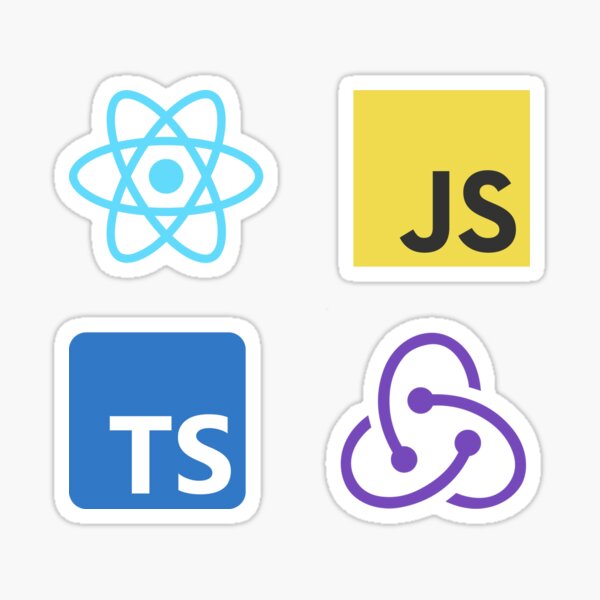 "React Redux Web Development Combo Pack Sticker" Sticker for Sale by ...