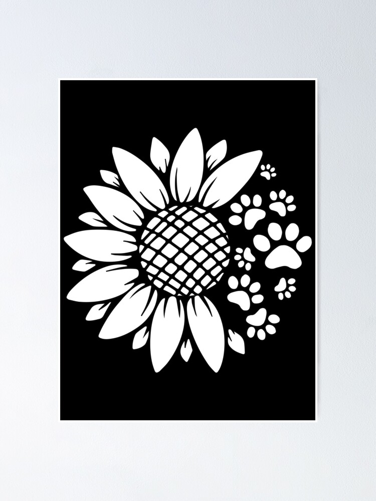 "you are my sunshine cat sunflower 1" Poster for Sale by AmityPetPOD ...