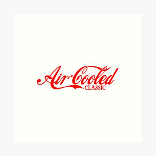 "Aircooled Engines Logo Merch and Apparel - " Art Print for Sale by Infms05 | Redbubble