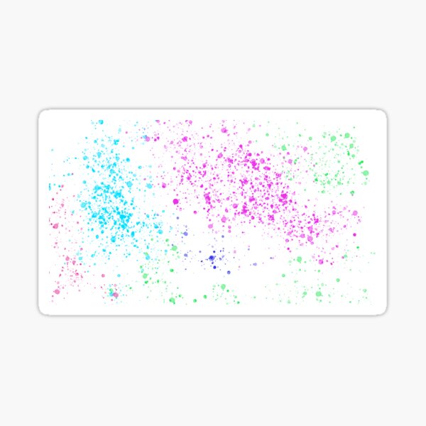 "Splatter" Sticker by Arkhtic | Redbubble