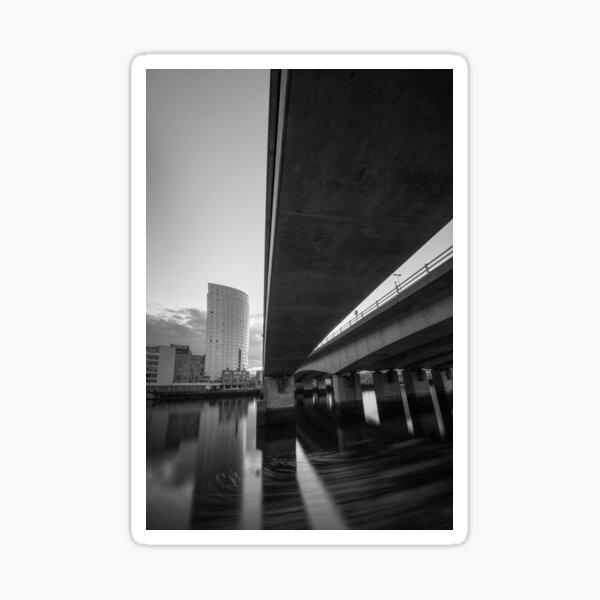 "Belfast Cityscape" Sticker for Sale by Zdrojewski | Redbubble