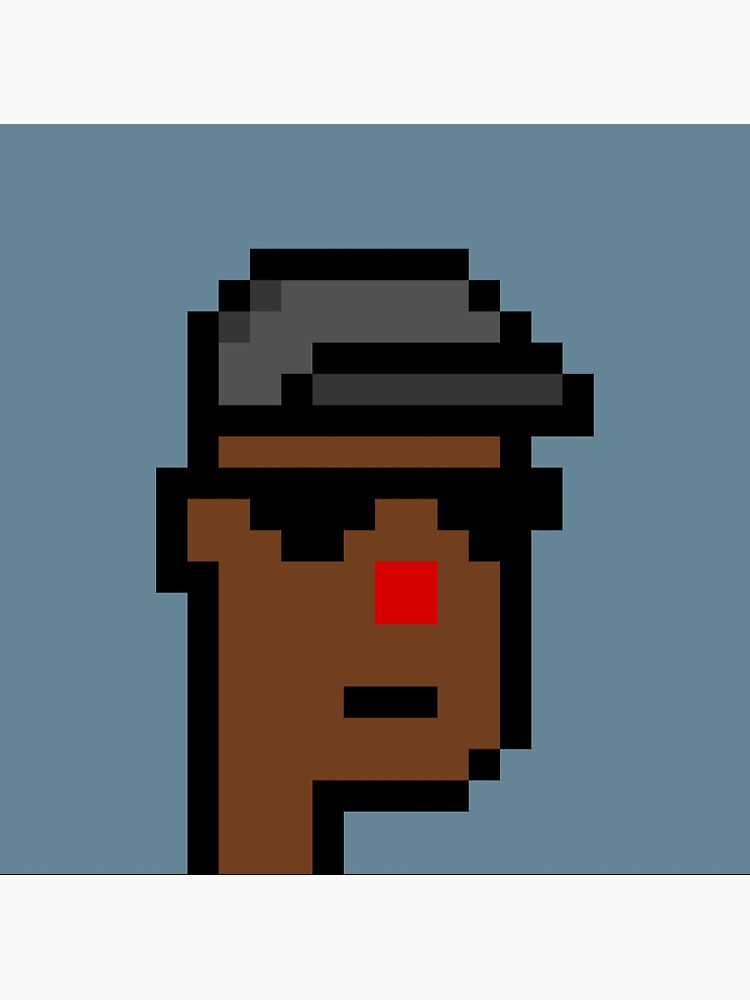 "Crypto punk" Sticker by sevenththunder | Redbubble