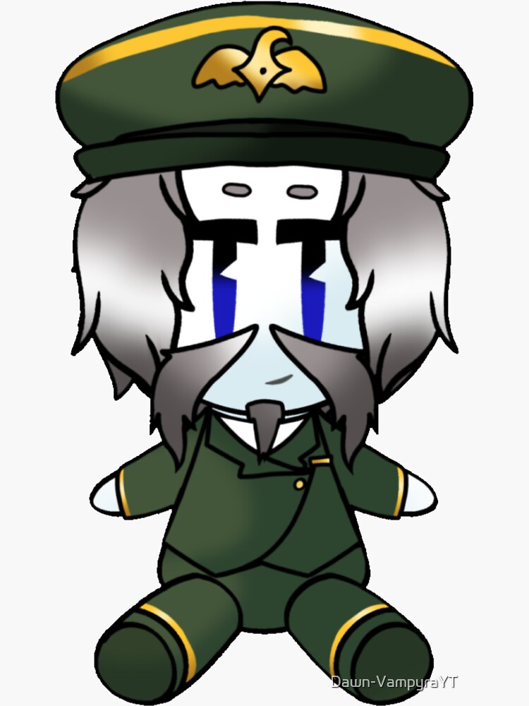 Sticker « Général Hubert Galeforce Plushie Sticker », par Dawn ...