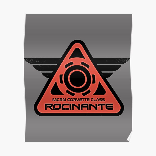 "MCRN Corvertte Rocinante " Poster for Sale by Boredom964 | Redbubble