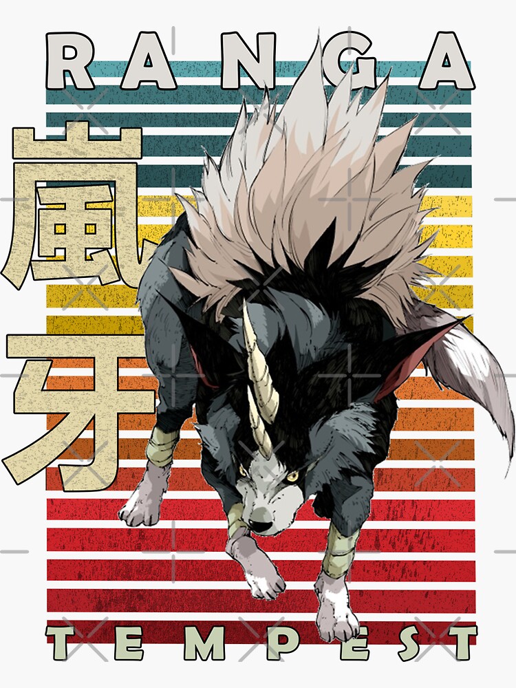 "Ranga That Time I Got Reincarnated as a Slime Anime Manga Retro Design ...