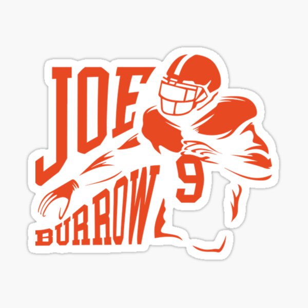 "joe burrow" Sticker by Gennadievna | Redbubble