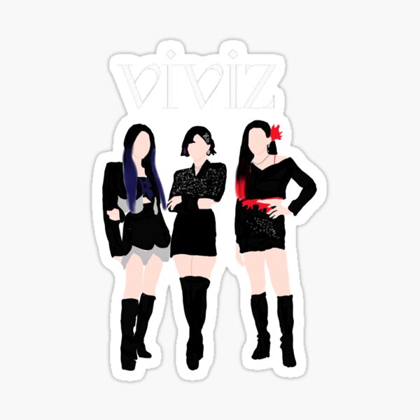 "VIVIZ BOP BOP Fanart" Sticker for Sale by JOYPARK7 | Redbubble