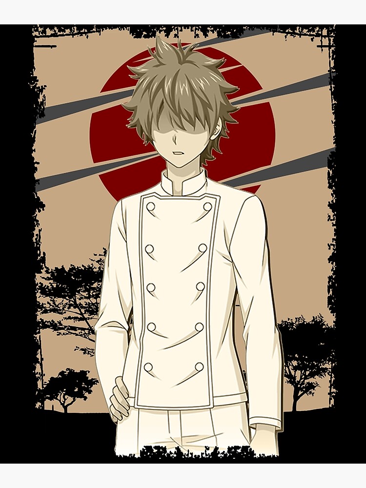 "Shun Ibusaki Food Wars Shokugeki no Soma Retro Landscape Design ...