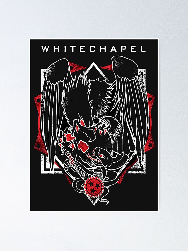 "whitechapel logo" Poster for Sale by kglitherowpe | Redbubble