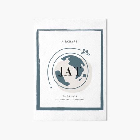 "JAT-jat" Art Board Print by MilcahHelga | Redbubble