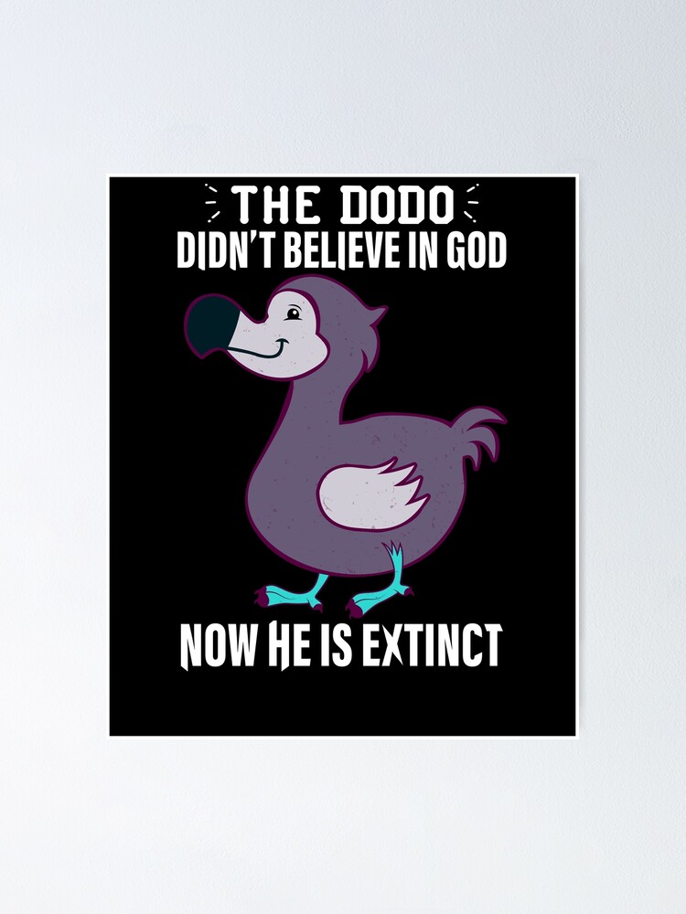 "Dodos Dodo bird Extinct bird forgotten Primeval bird Dodo" Poster for ...