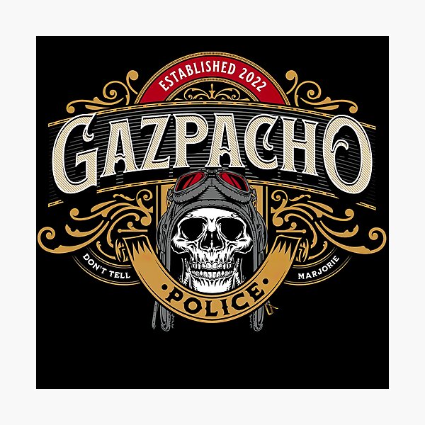"Gazpacho Police - Hommage an Marjorie Taylor Greene" Fotodruck von ...