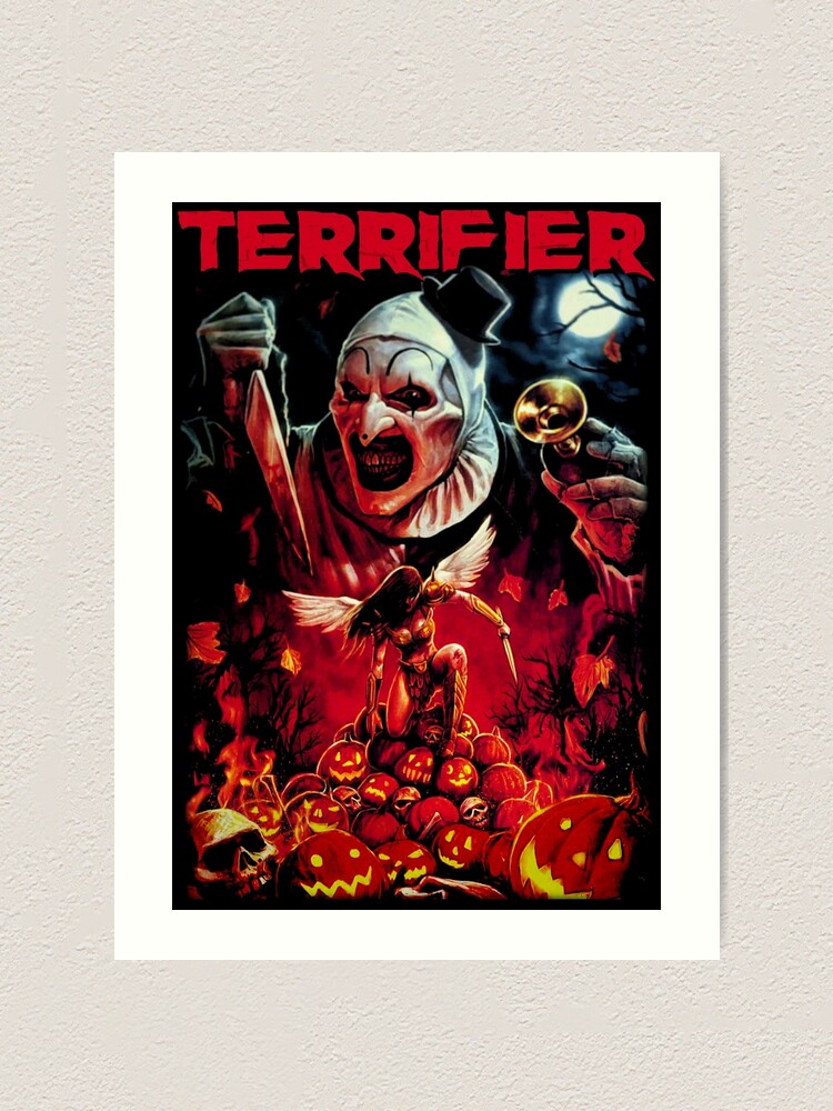 "TERRIFIER " Art Print for Sale by bernardcopeland | Redbubble
