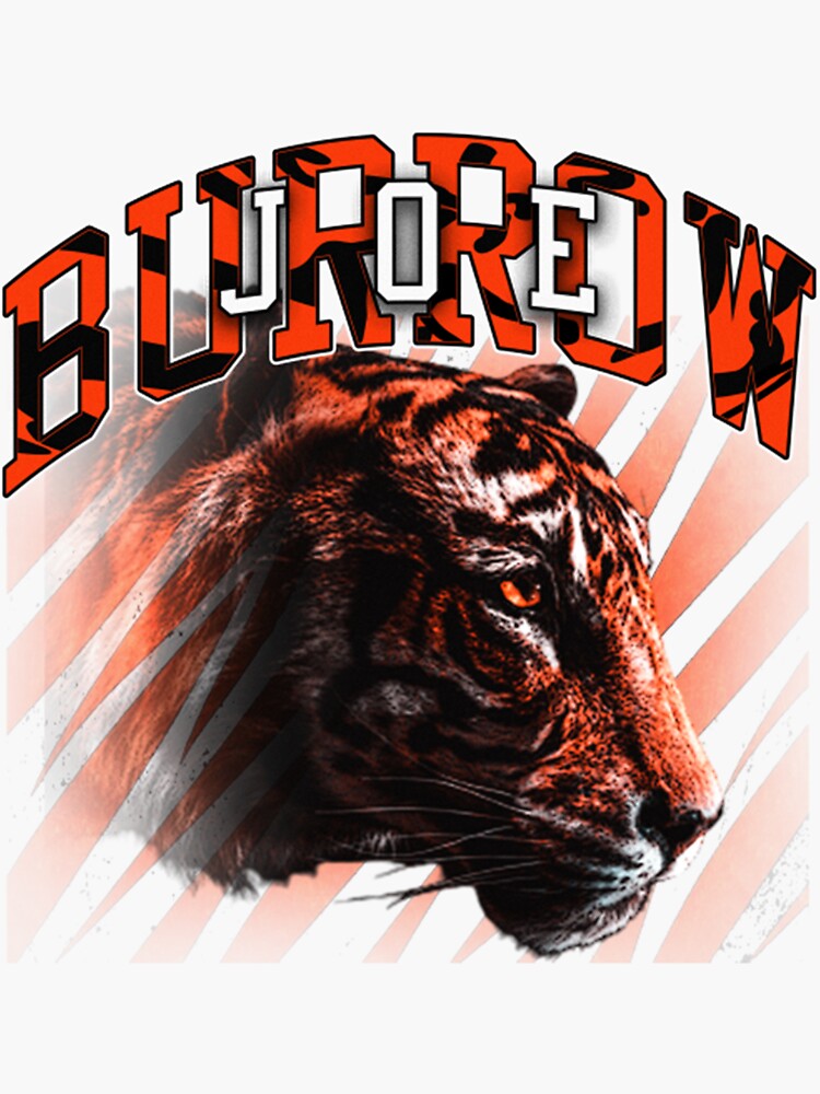 "Joe Burrow Bengals" Sticker by Artamonovamarin | Redbubble