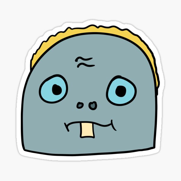 "Alfred" Sticker for Sale by bafelmauk | Redbubble