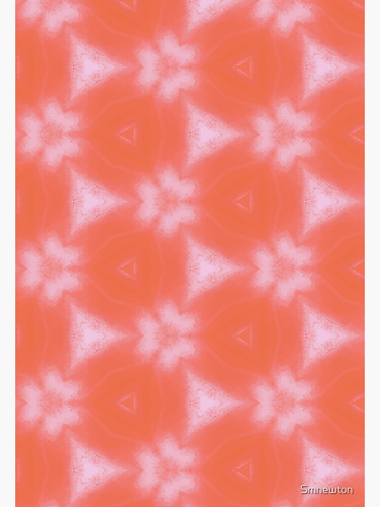 "Pink Starburst Pattern " Sticker by Smnewton | Redbubble