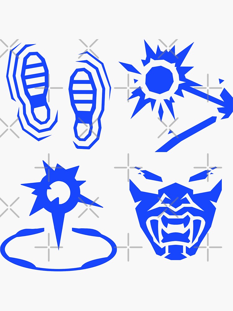 "Yoru Abilities " Sticker by Krabstyx | Redbubble