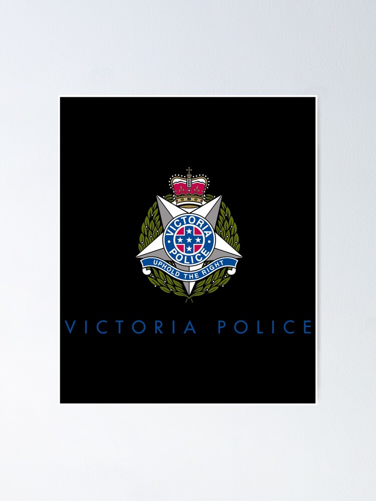 "victoria police insignia" Poster for Sale by premiumdesign21 | Redbubble