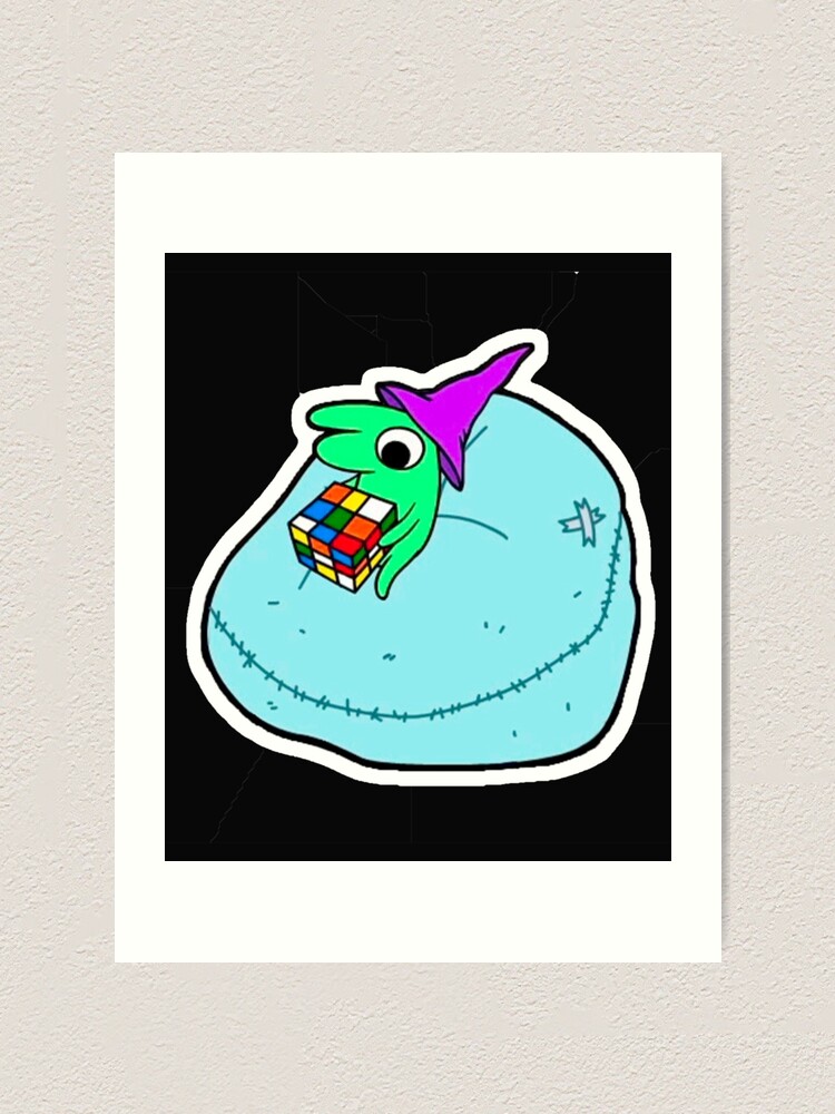 "Gleb Smiling Friends " Art Print by JAndriea | Redbubble