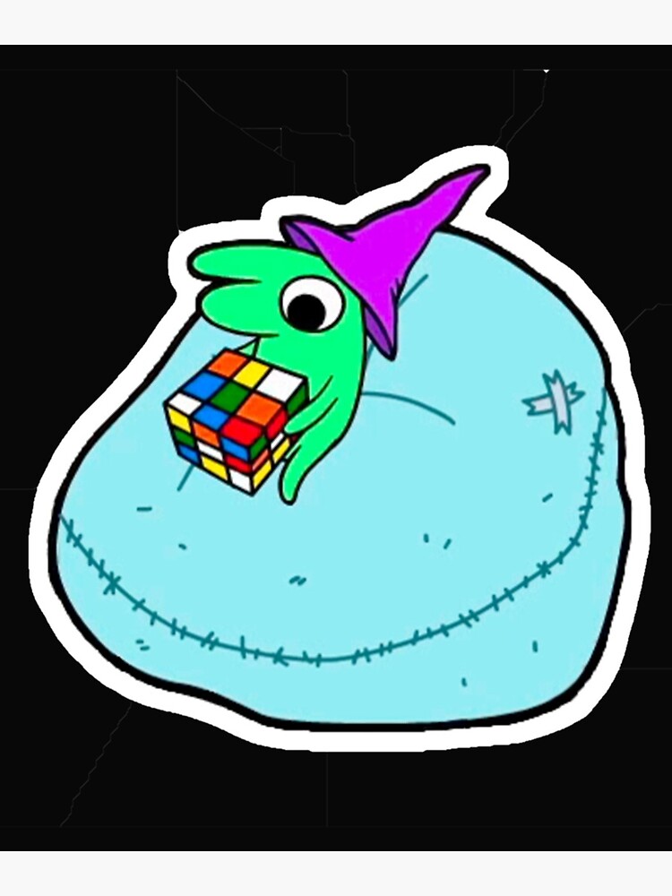 "Gleb Smiling Friends " Poster by JAndriea | Redbubble