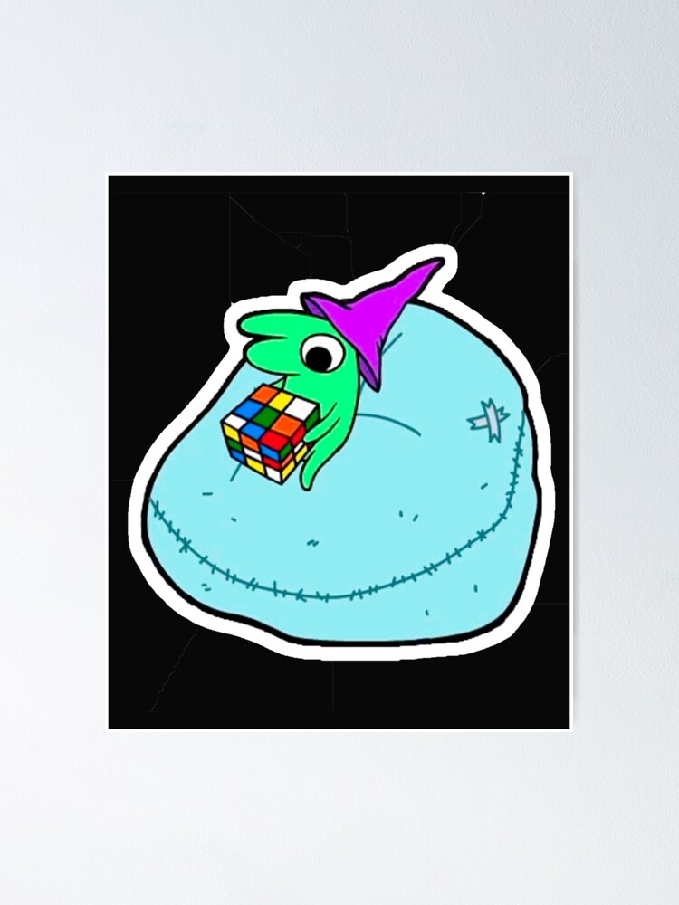 "Gleb Smiling Friends " Poster by JAndriea | Redbubble