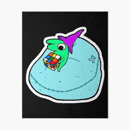 "Gleb Smiling Friends " Art Board Print by JAndriea | Redbubble