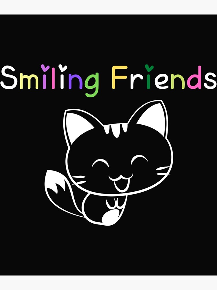 "Smiling - Smiling Friends - smiling friends cat - smiling friends gleb ...
