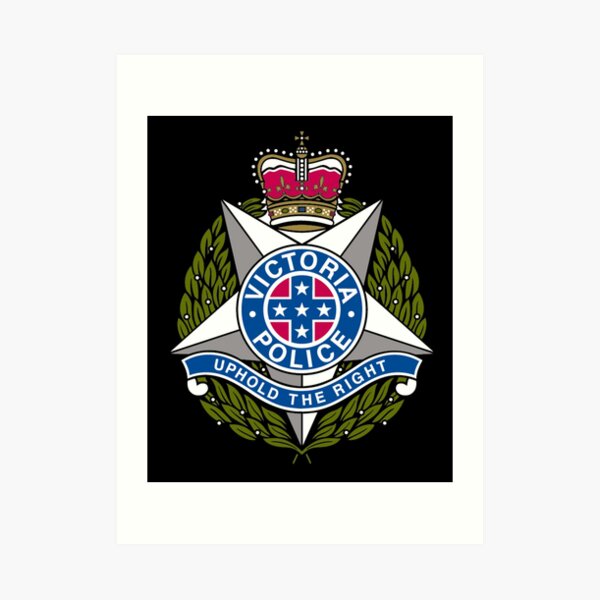 "victoria police emblem" Art Print by premiumdesign21 | Redbubble