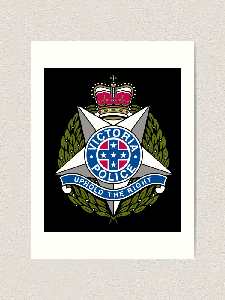 "victoria police emblem" Art Print by premiumdesign21 | Redbubble