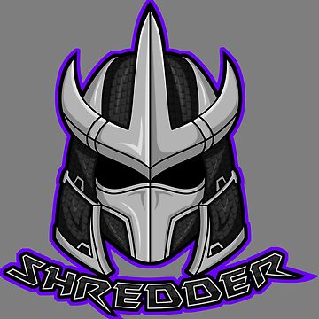 "The Shredder" Sticker by OniPunisher | Redbubble