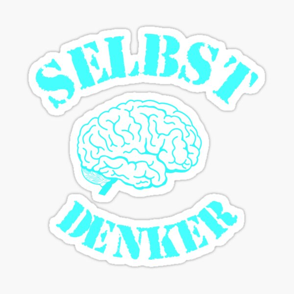 "independent thinker" Sticker for Sale by Radixbarny | Redbubble