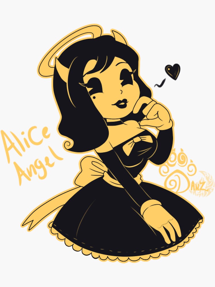 "Alice Angel Batim" Sticker by DanzCandiani | Redbubble
