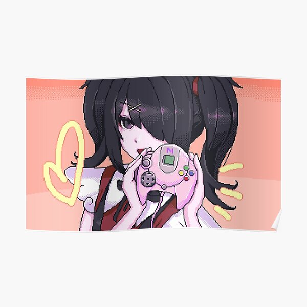 "Ame - Needy Streamer Overload" Poster by AbhorTheRent | Redbubble