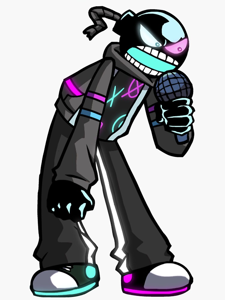 "Neo Whitty FNF Right" Sticker for Sale by RocketG | Redbubble