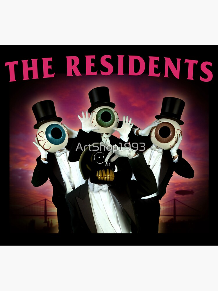 "The Residents" Sticker by ArtShop1993 | Redbubble