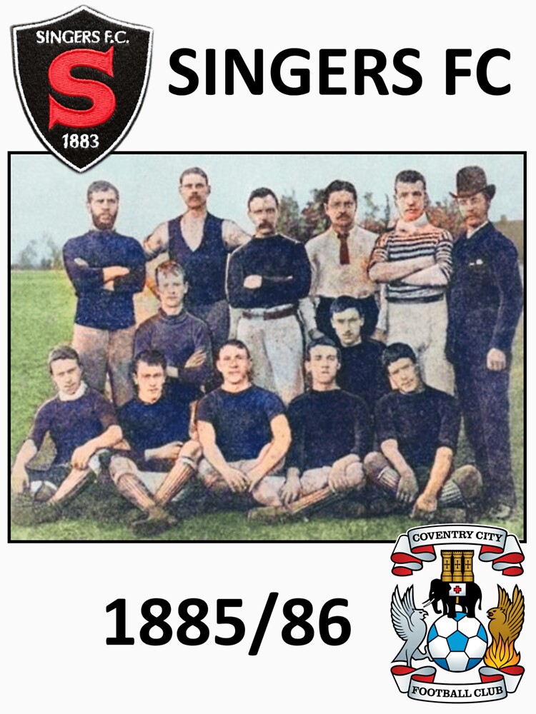 "Singers FC 1885/86." T-shirt for Sale by Novak-Goode | Redbubble