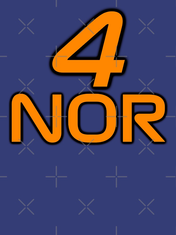 "Formula 1 2022 Lando Norris Number 4 Initials" T-shirt for Sale by ...