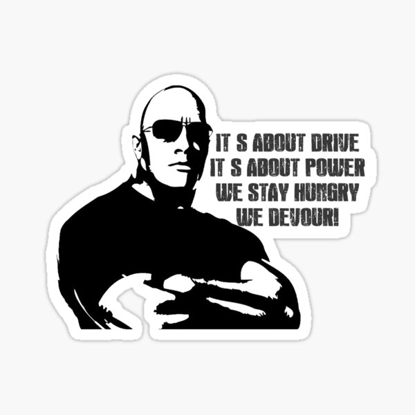 "The Rock" Sticker for Sale by FoxTNS | Redbubble
