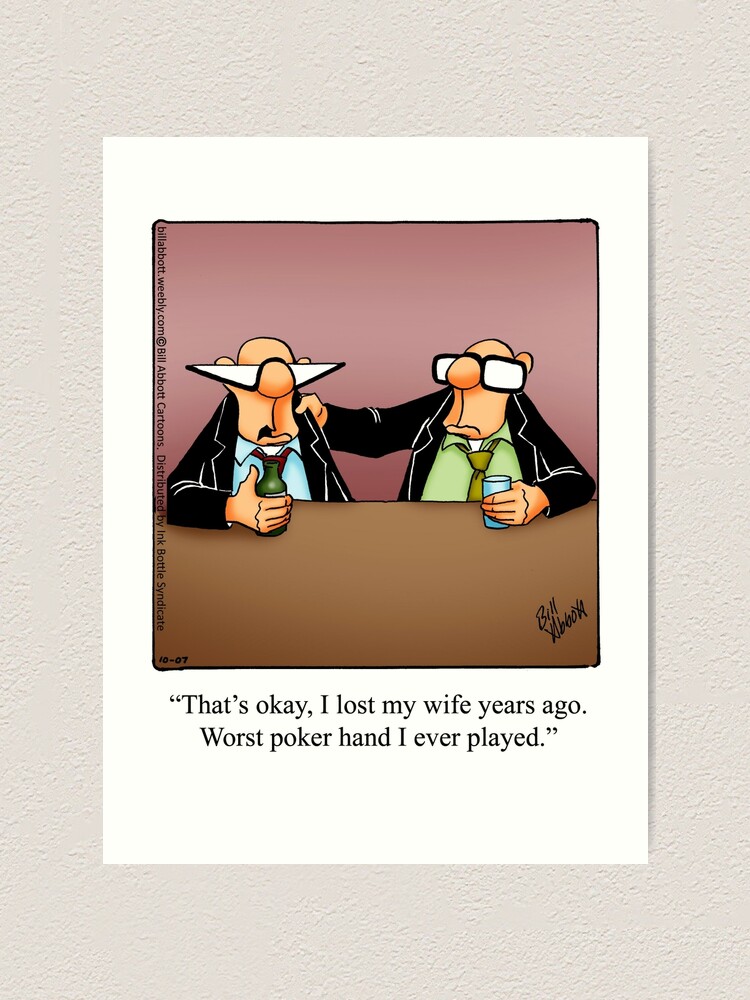"Funny "Spectickles" Drinking Cartoon" Art Print for Sale by abbottoons ...
