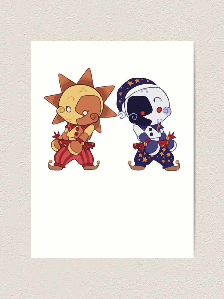 " sundrop and moondrop 9" Art Print for Sale by uriel004 | Redbubble