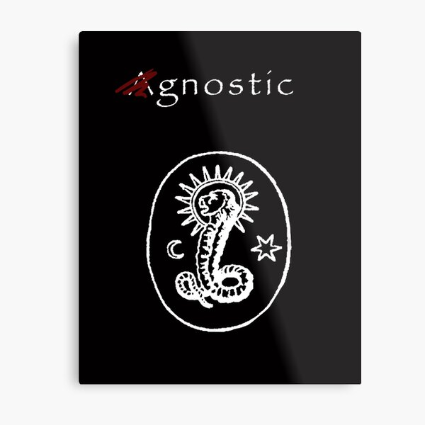 Lámina metálica «Gnóstico Agnóstico Símbolo del Demiurgo Magia ...