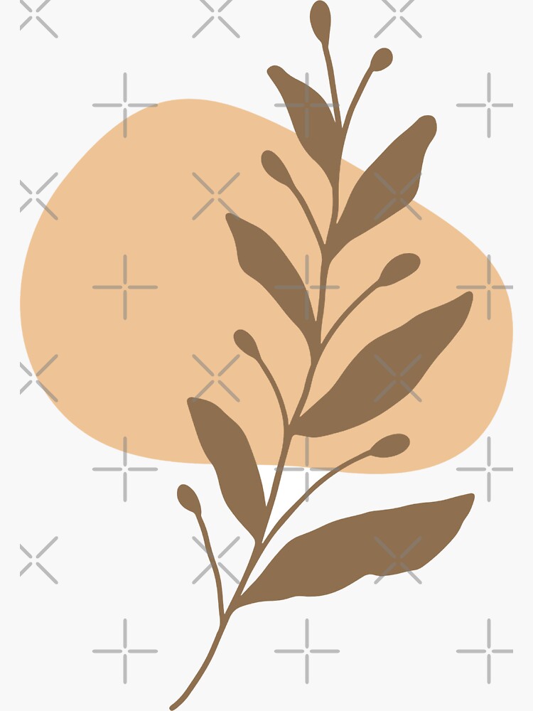 "aesthetic brown" Sticker by ekittyrina | Redbubble