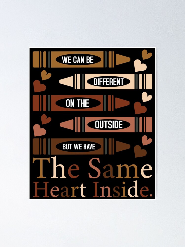 "Same Heart Black History Month African American Women Kids" Poster for ...