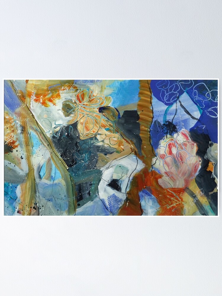 "Australian Bushland - Abstract #1" Poster for Sale by Almeta | Redbubble