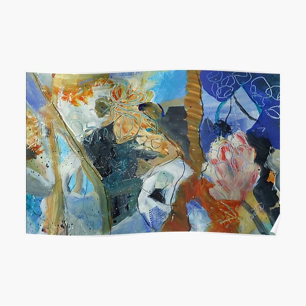 "Australian Bushland - Abstract #1" Poster for Sale by Almeta | Redbubble