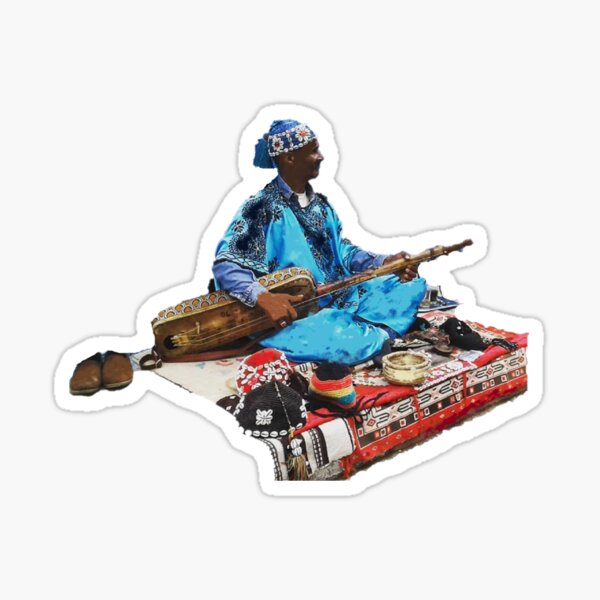 "Gnawa ART" Sticker for Sale by notorious00big | Redbubble