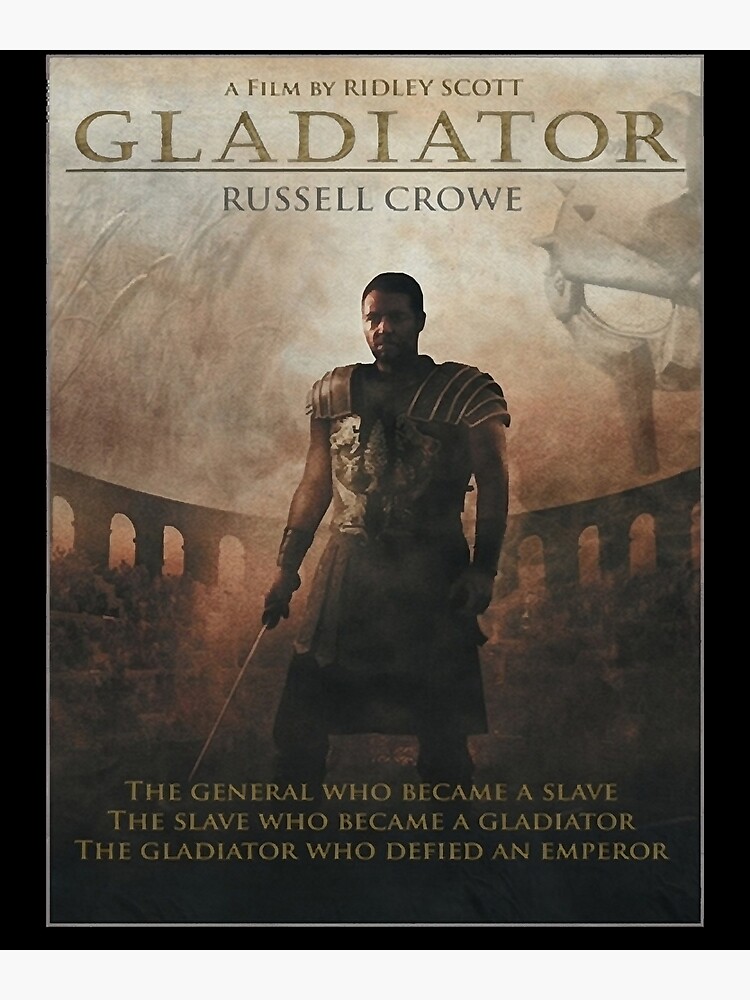 "Gladiator For Fans" Poster for Sale by EverardoFerry | Redbubble